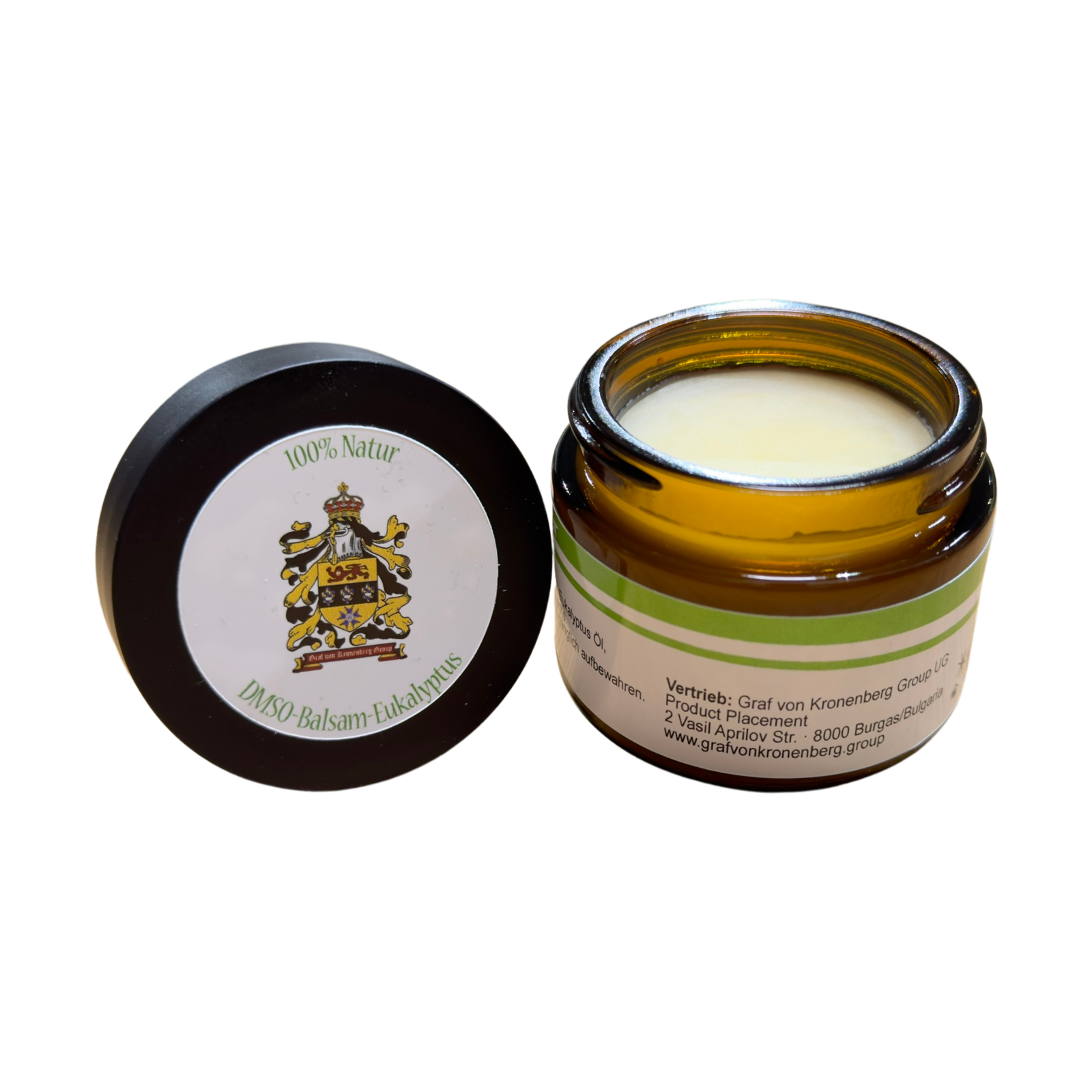 Crema de DMSO con aceite de eucalipto (40 ml) – Graf von Kronenberg Group